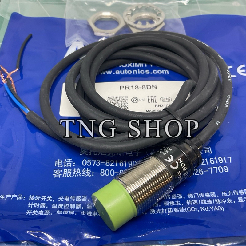 PR18-8DN เซ็นเซอร์ Autonics sensor proximity switch 18M ชนิด NPN-NO (10-30VDC) ของใหม่ สินค้าออก ...