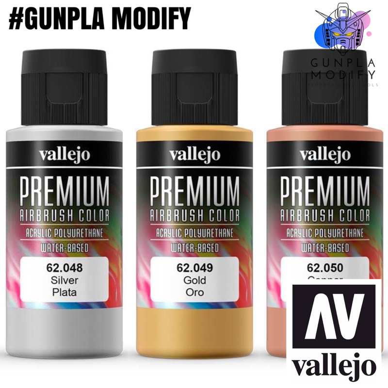 VALLEJO Premium RC Color สีอะคริลิคสูตรน้ำชนิดพิเศษ สำหรับพ่นบนบอดี้ ...