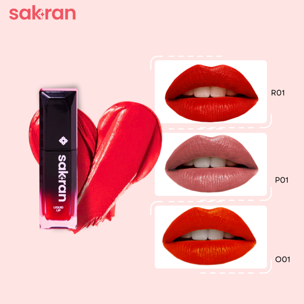 Sakran liquid lip ลิควิดลิป ลิปสติกเนื้อแมทท์ | Shopee Thailand