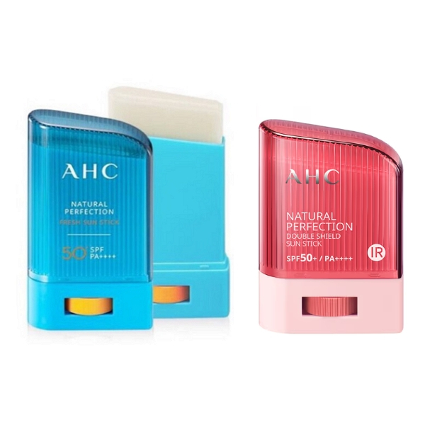 AHC Natural Perfection Fresh Sun Stick SPF50+ PA++++ 14g, 22g / Double Shield Sun Stick 14g ...