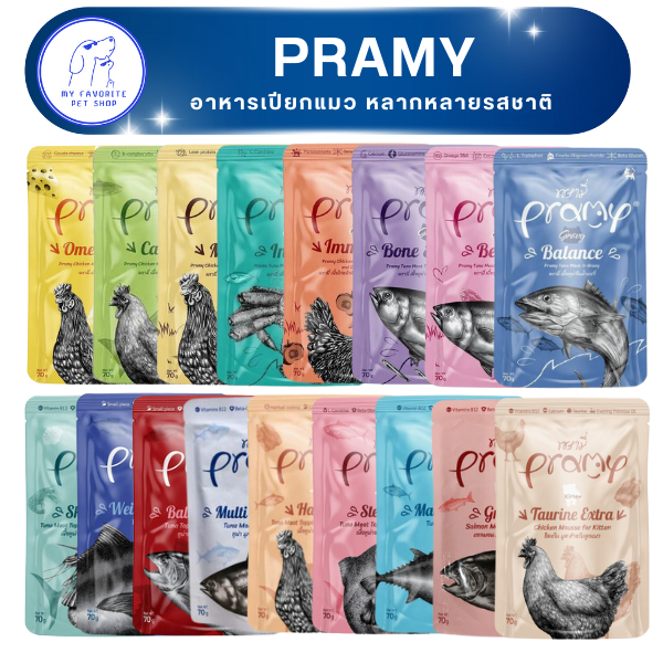 [ 1 ซอง ] PARMY อาหารเปียกแมว ไม่เติมเกลือ กินง่าย หมดกังวลโรคไต ...