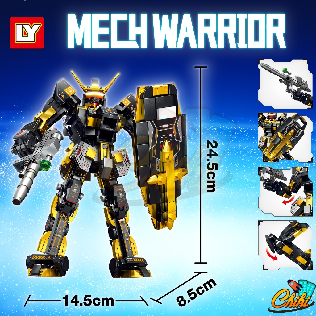 ตัวต่อ Sembo Block 11030-11033 หุ่นยนต์รบ MECH WARRIOR ตัวต่อหุ่นยนต์ ...