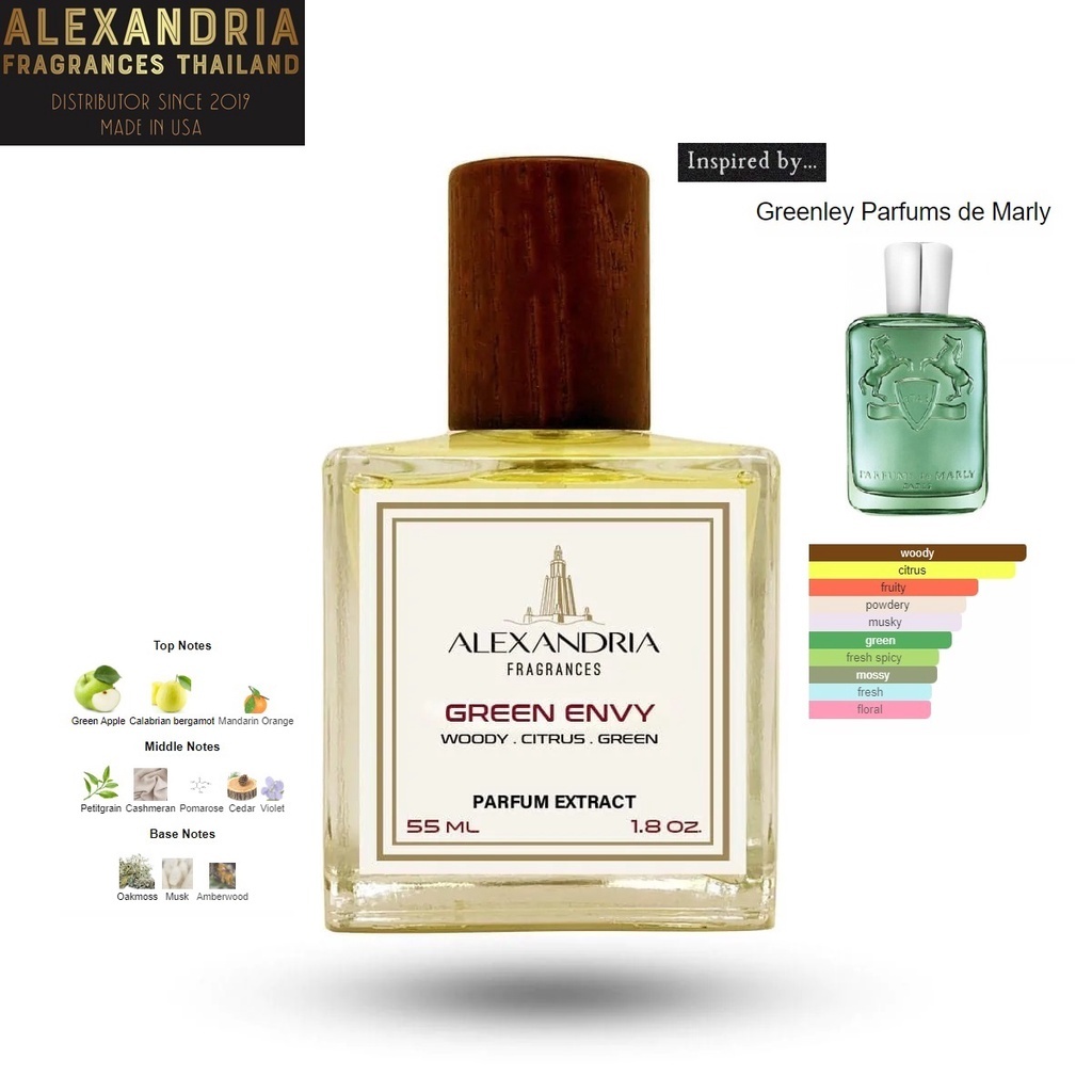 (แบ่งขาย) น้ำหอม Alexandria Fragrances Green Envy ( PDM Greenley ) 5ml ...