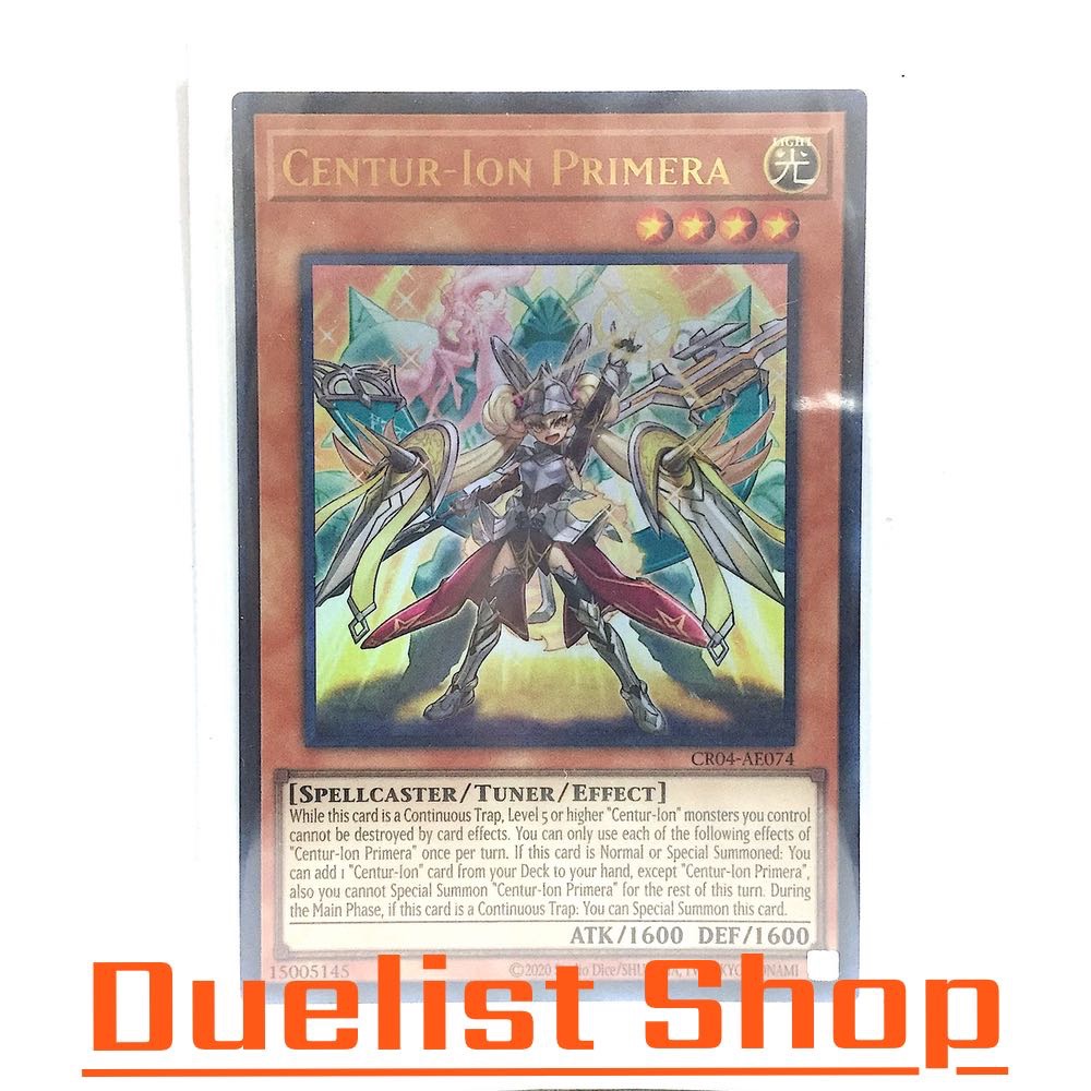 Centur-Ion Primera (UR) Monster Light Level4 [Spellcaster/Tuner/Effect ...