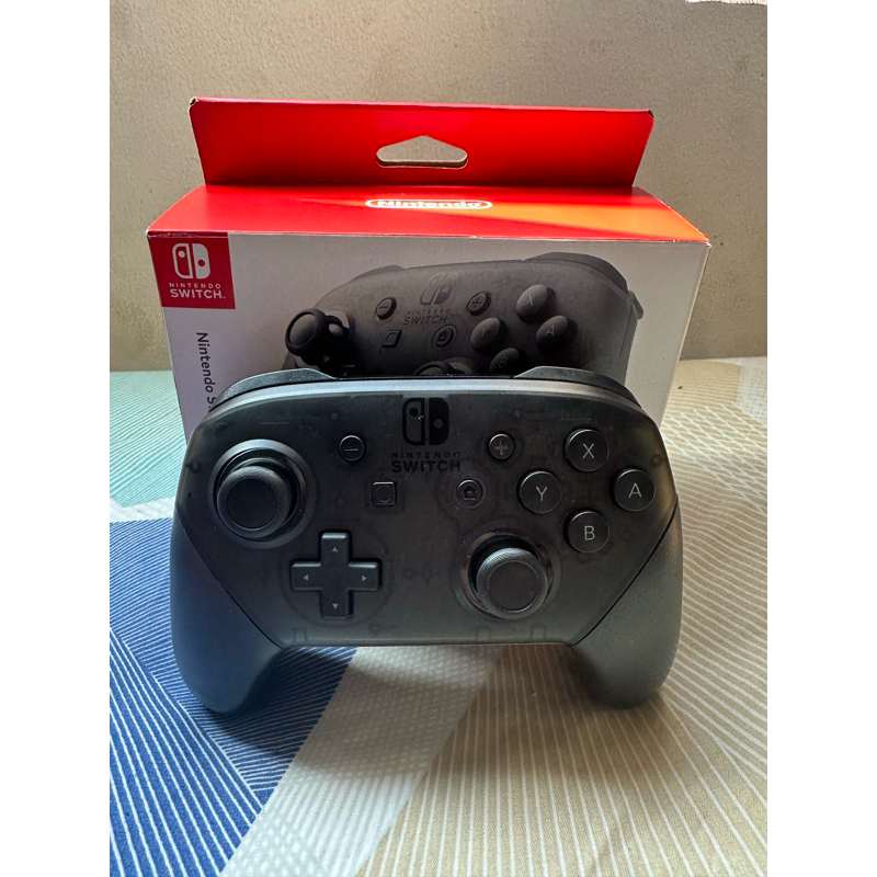 มีตำหนิร่องรอยตามการใช้งาน จอยโปรแท้* Nintendo Switch Pro Contoller มือ ...