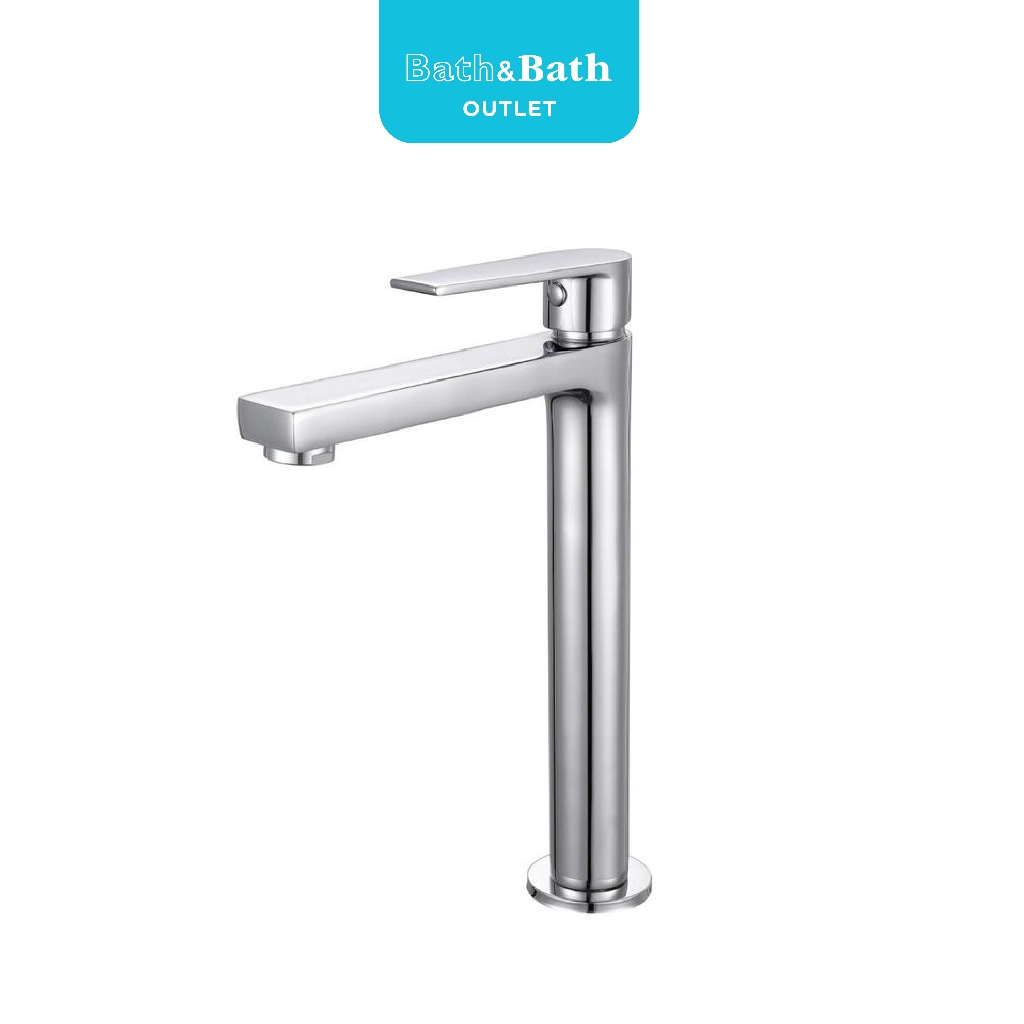 BATH&BATH BT-A1 ก็อกอ่างล้างหน้าเดี่ยวทรงสูง โครม | Shopee Thailand