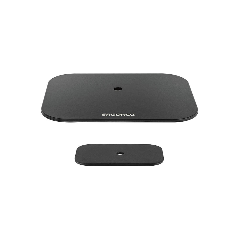 MONITOR MOUNT (ขาตั้งจอ) ERGONOZ MONITOR ARM REINFORCEMENT PLATE BLACK ...
