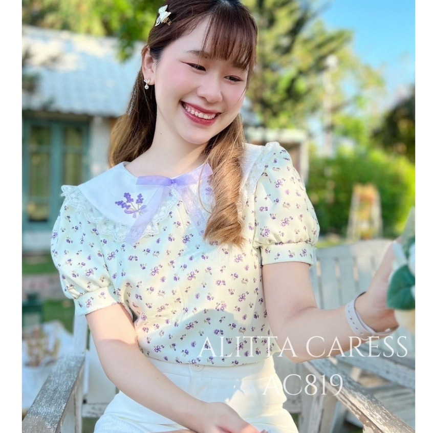 ALITTA CARESS AC819 เสื้อชีฟองเนื้อนิ่ม คุณภาพดี สวย น่ารัก เหมาะกับทุก ...