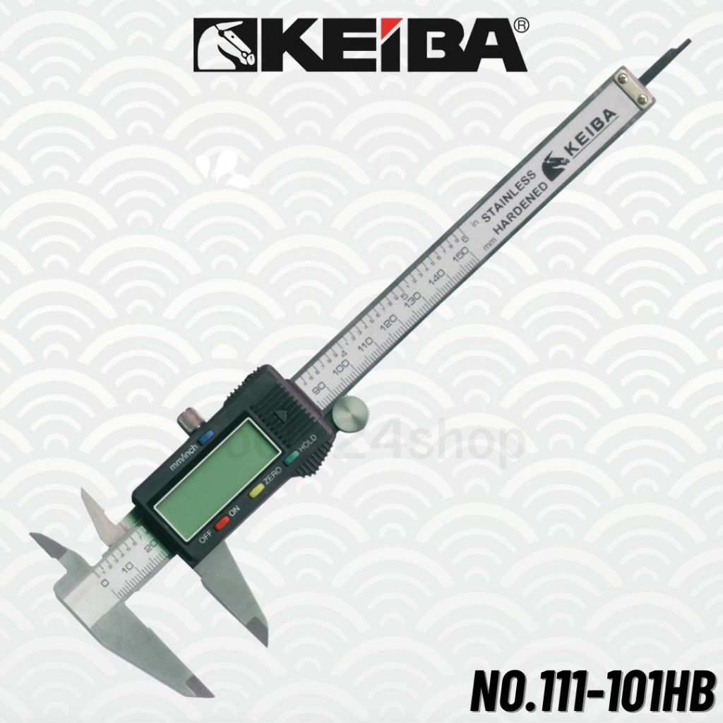 KEIBA เวอร์เนียดิจิตอล จอใหญ่ ขนาด 6" - 12" No.111-101HB - No.111-103HB | Shopee Thailand