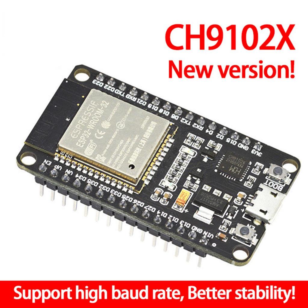 พร้อมส่ง ESP32 NodeMcu WiFi ไมโครคอนโทรลเลอร์ โมดูล WIFI Node32s ESP-32 ESP-32S ESP-WROOM-32 ...