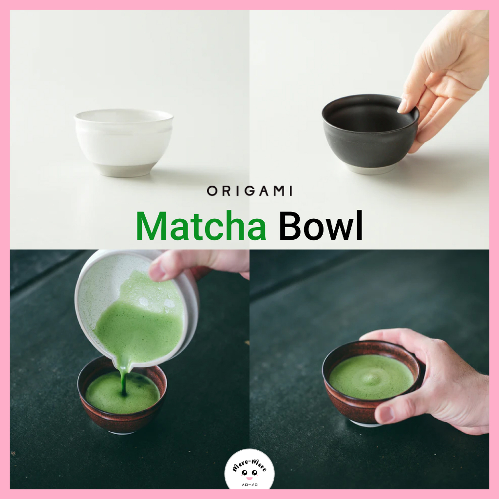 ORIGAMI Matcha Bowl - ถ้วยชามัทฉะ/ชาเขียว แบบญี่ปุ่น (ของแท้จากญี่ปุ่น ...