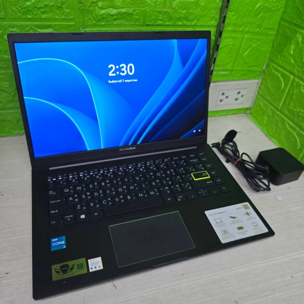 Asus Vivobook S413EA-EB123TS จอ14นิ้วFHD IntelCore i3 Ram4/512GB.M2 ...