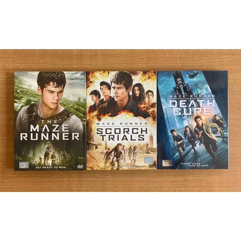 (ขายรวม) DVD : The Maze Runner ภาค 1 + 2 Scorch Trials + 3 Death Cure ...