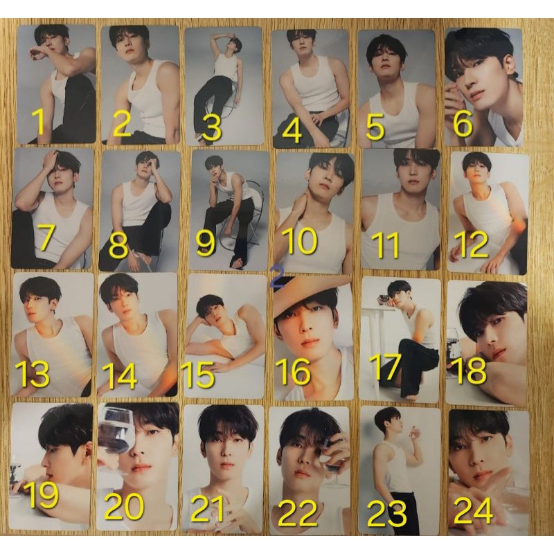 SEVENTEEN WONWOO BEST ALBUM '17 IS RIGHT HERE' Dear Version photocards + binder | Shopee Thailand