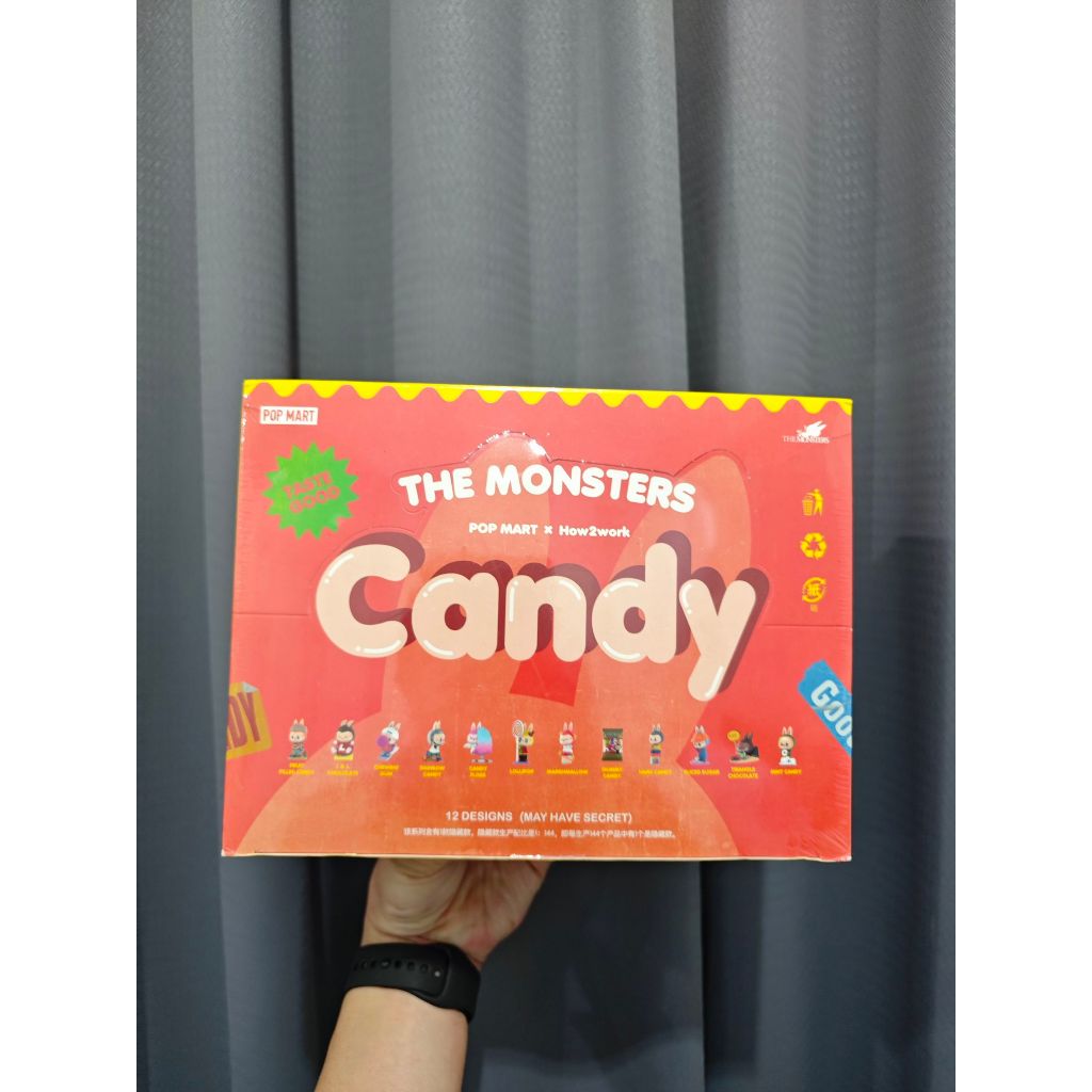 พร้อมส่ง LABUBU The Monsters Candy Series ยก Box ลุ้นซีเครท ของแท้จากSHOP จัดส่งภายใน 48ชม. ...