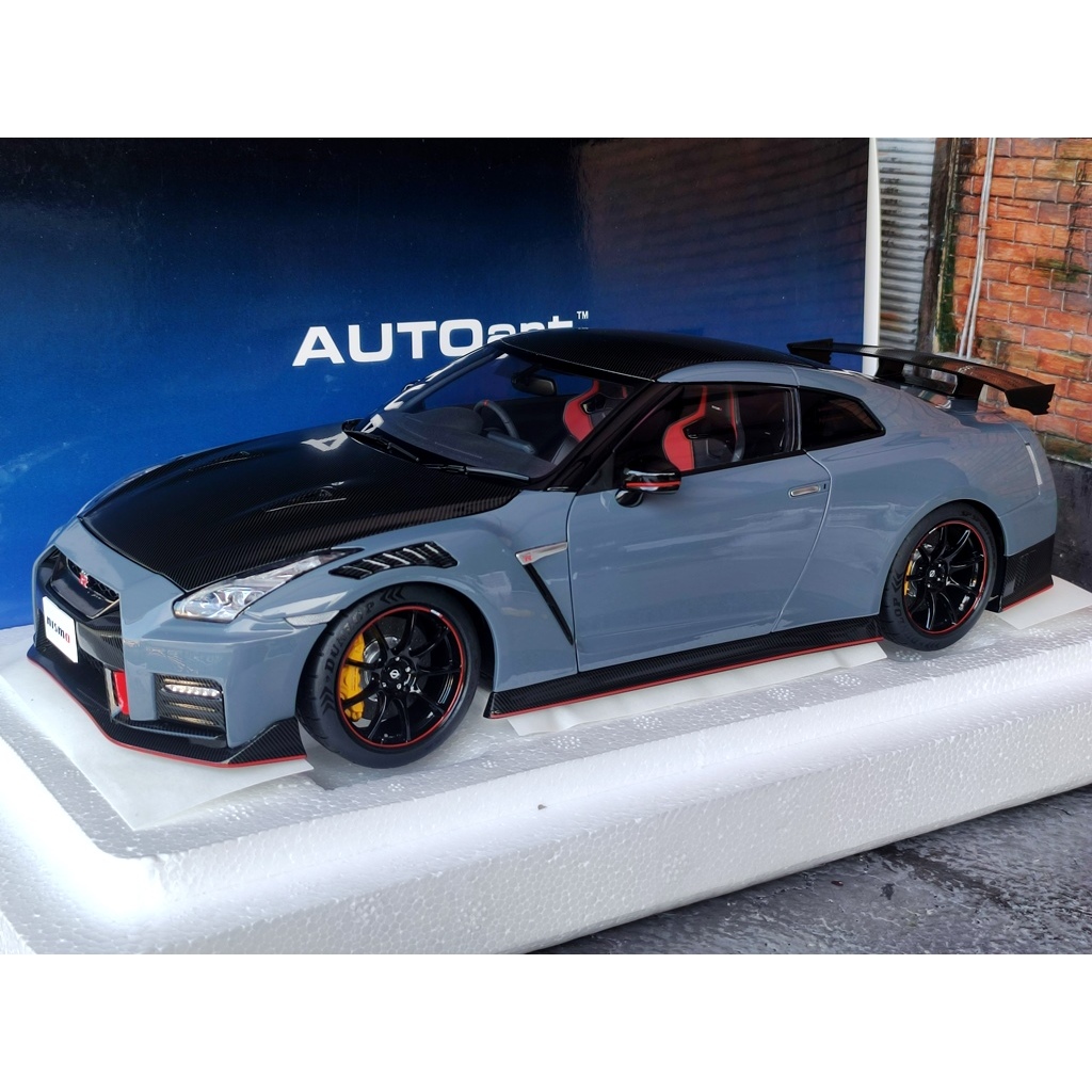โมเดลรถR35 1/18 Model Autoart 77505 Nissan GT-R R35 NISMO 2022 STEALTH ...