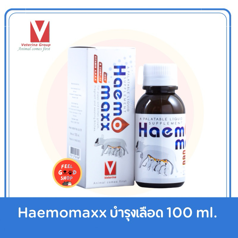 Haemomaxx บำรุงเลือด 100 ml. Exp. 02/2026 | Shopee Thailand