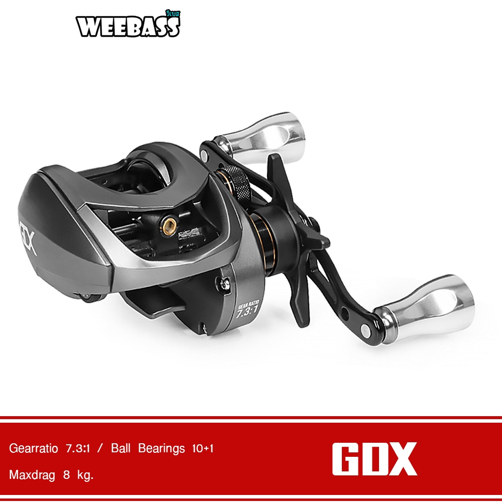 WEEBASS รอก - รุ่น GDX GAUDY-X รอกตกปลา รอกเบททรงหยดน้ำ รอกหยดน้ำ | Shopee Thailand