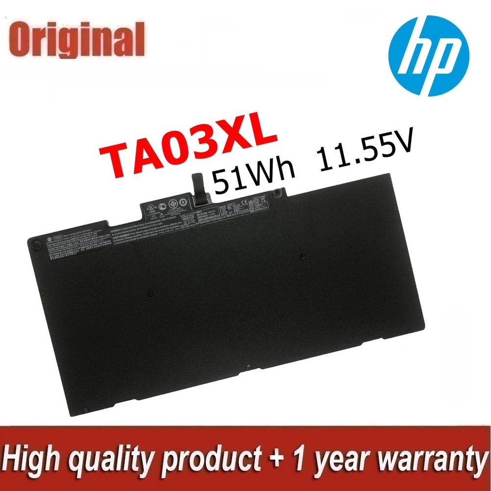 ♛HP แบตเตอรี่ TA03XL ของแท้ (สำหรับ EliteBook 840 G3 840 G4 850 G3 850 ...