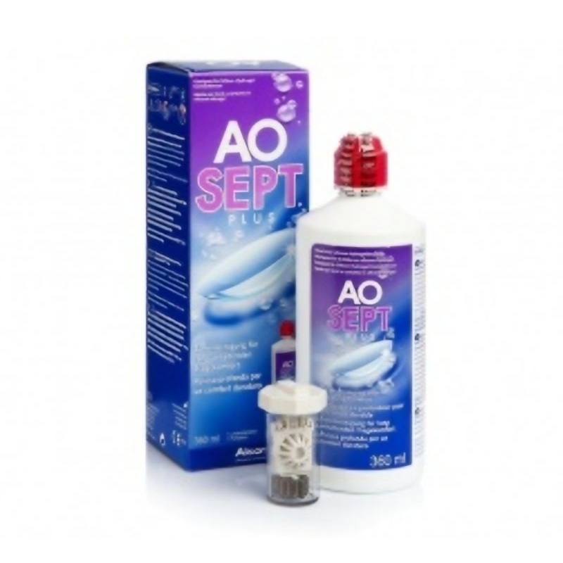 Aosept Plus Alcon น้ำยาทำความสะอาดคอนแทคเลนส์ 360ml | Shopee Thailand