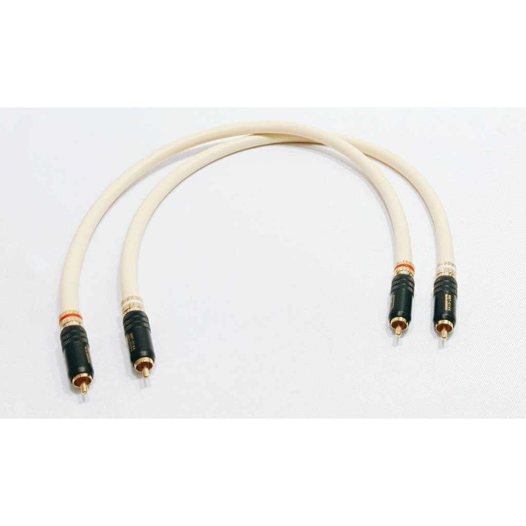 สายสัญญาณ RCA WBT Audio Cable หัวแจ็คแบบขันล็อค wbtกับNakamichi แบบ 2 ...