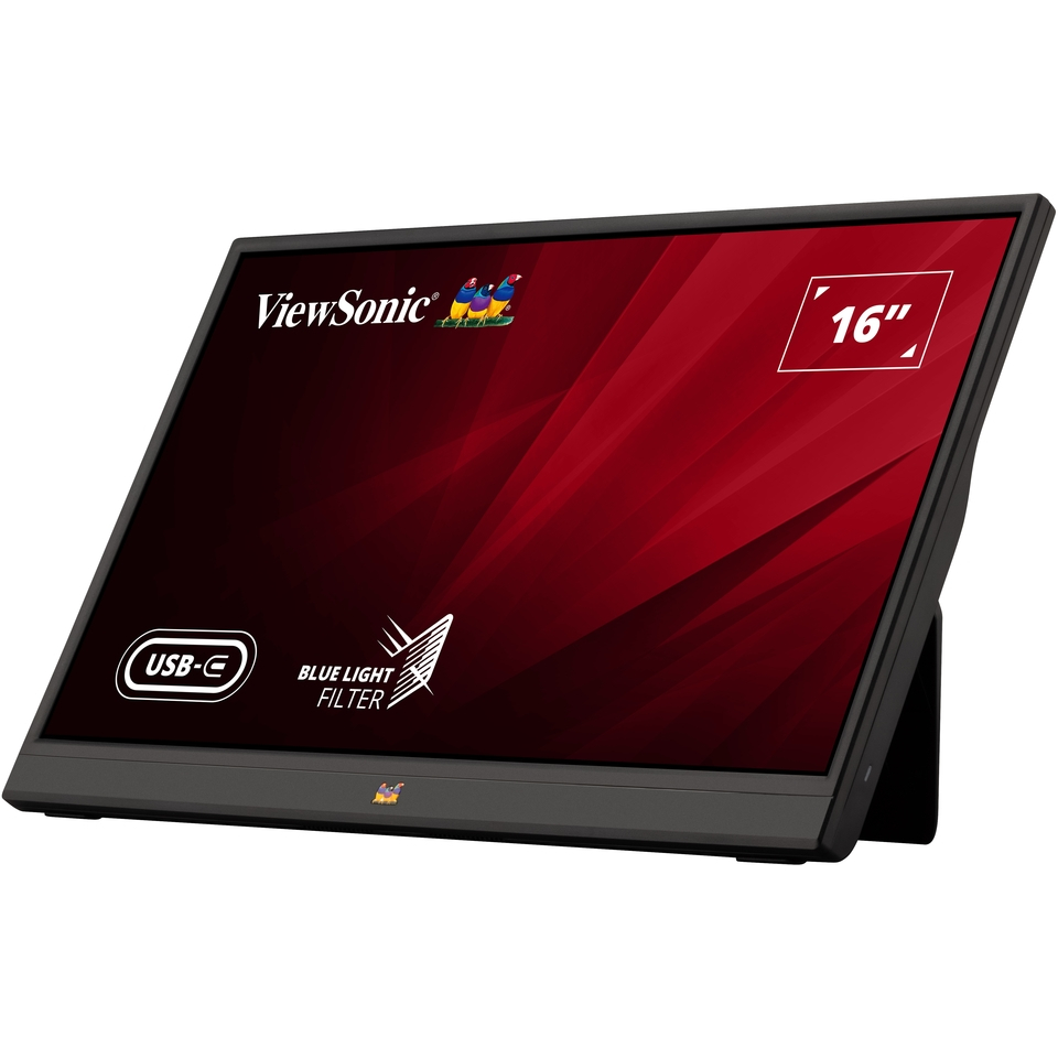 Viewsinic monitor VA1655-3 16” USB-C Lightweight Portable Monitor ...