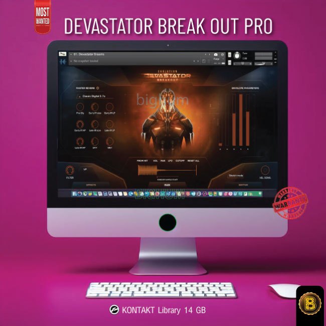 Evolution Devastator Breakout Pro | Kontakt Library | sound design | Drophooks | Software ...