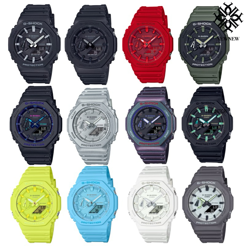 นาฬิกาข้อมือกันน้ำ รุ่น G-SHOCK รุ่น GA-2100 CARBON COREGUARD ga2110et8 ...