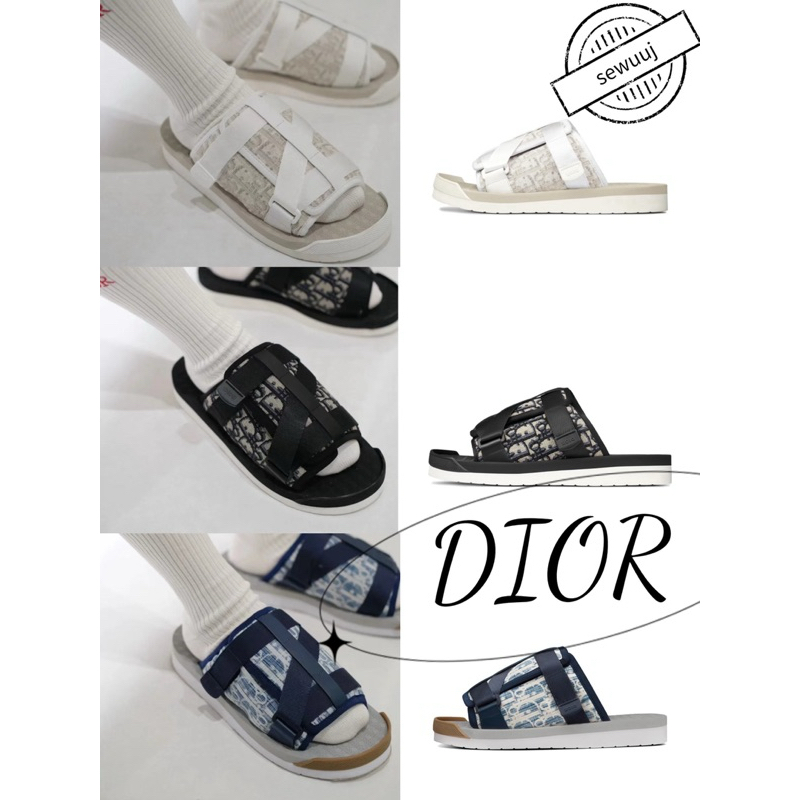 รองเท้าแตะผ้า DIOR AIpha ของแท้อเนกประสงค์และสะดวกสบายสำหรับผู้ชาย ... รองเท้าแตะผ้า DIOR AIpha ของแท้อเนกประสงค์และสะดวกสบายสำหรับผู้ชาย ...
