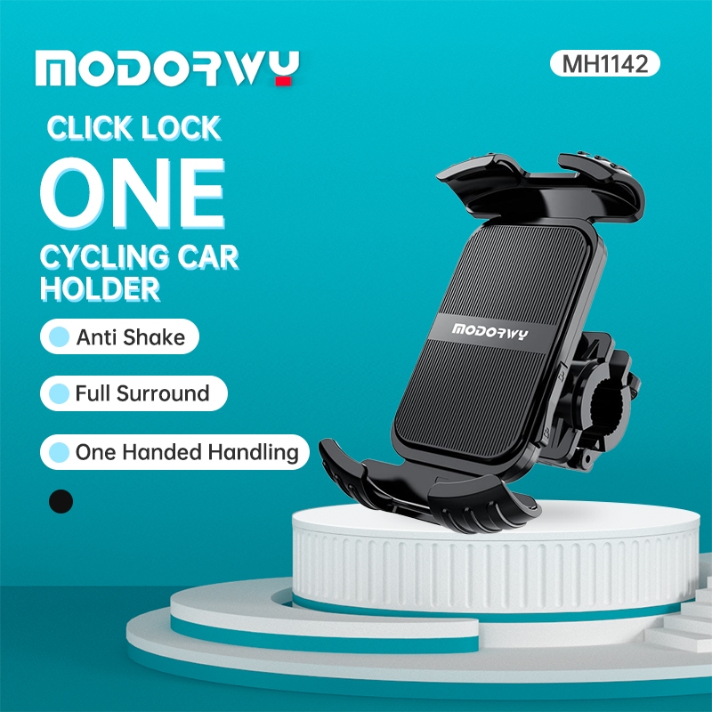 MODORWY ที่ยึดมือถือสำหรับจักรยาน มอเตอร์ไซต์ แท่นยึดมอไซต์ ที่จับ ...
