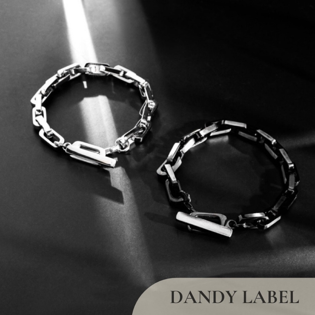 กำไล ข้อมือสแตนเลส Premium Smart ผู้ชาย DANDY LABEL | Shopee Thailand