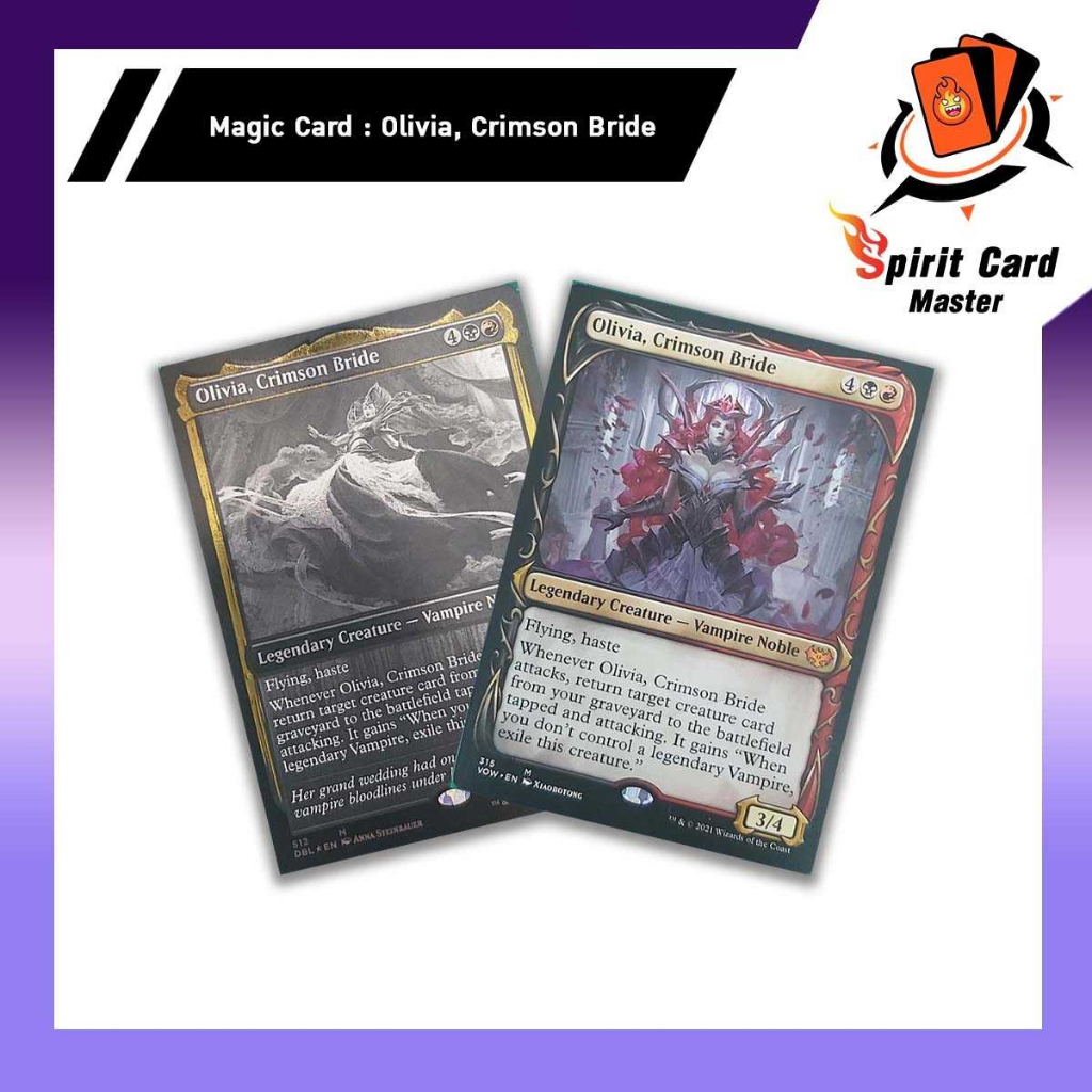 Magic The Gathering Single Card *Olivia, Crimson Bride* Mythic VOW ...