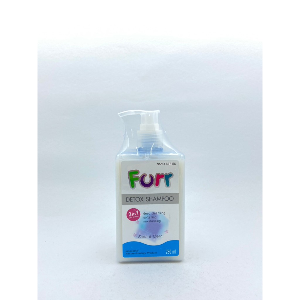 Nano Furr Detox Shampoo แชมพูทำความสะอาดสำหรับสัตว์เลี้ยง สูตรบำรุง ...