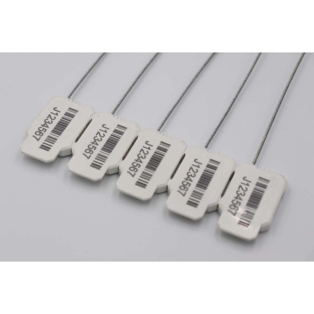 Essentra Security Seal ซ ลผล กทำจาก Abs ส ขาว สายร ดเส นผ าศ นย กลาง 1