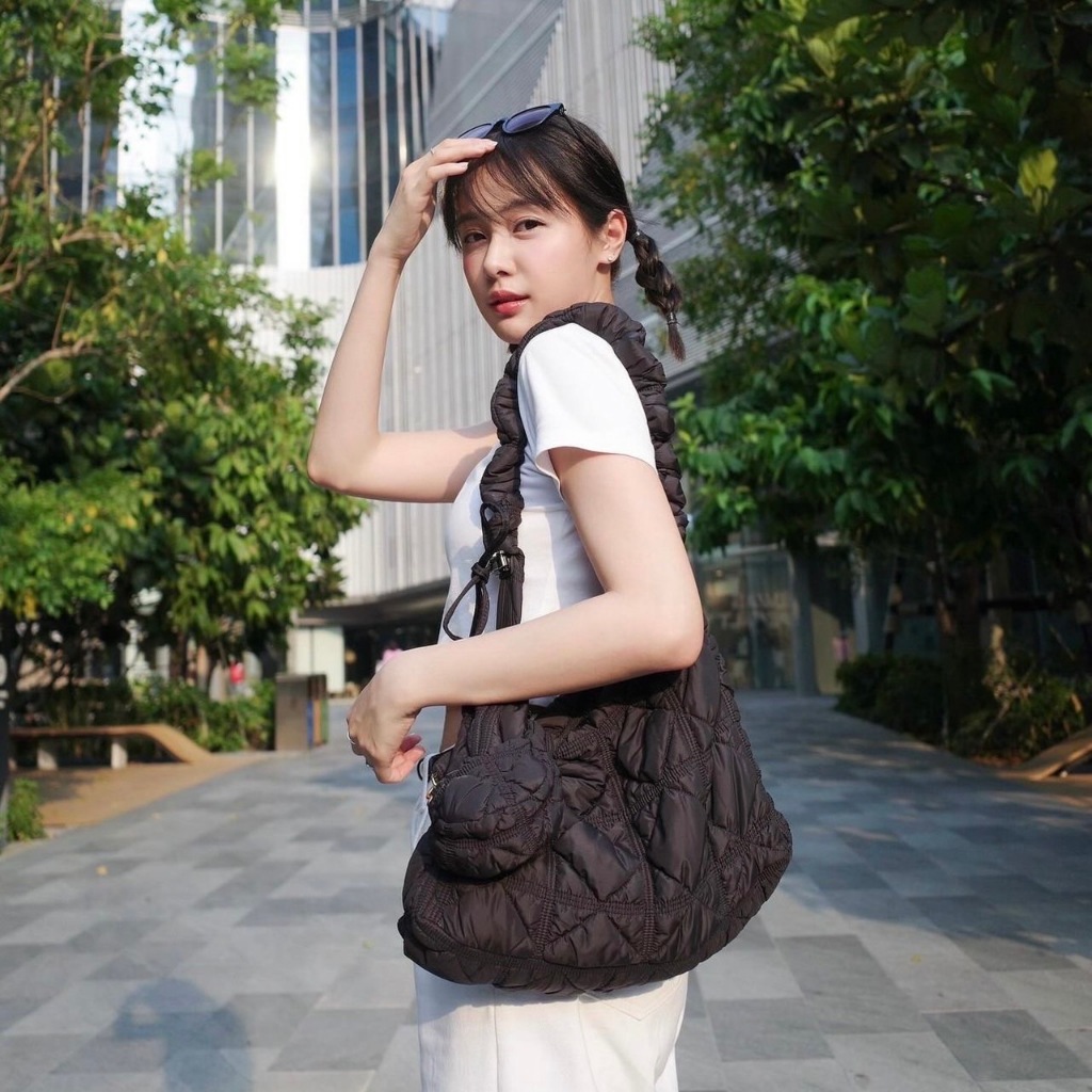 Carlyn Lane สายปรับความยาวได้ Size 40 x 25 x 78cm Charcoal Spring grey ...
