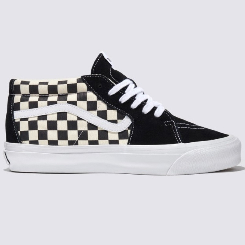 VANS SK8-MID REISSUE 83 LX CHECK SNEAKERS สินค้ามีประกันแท้ | Shopee ...