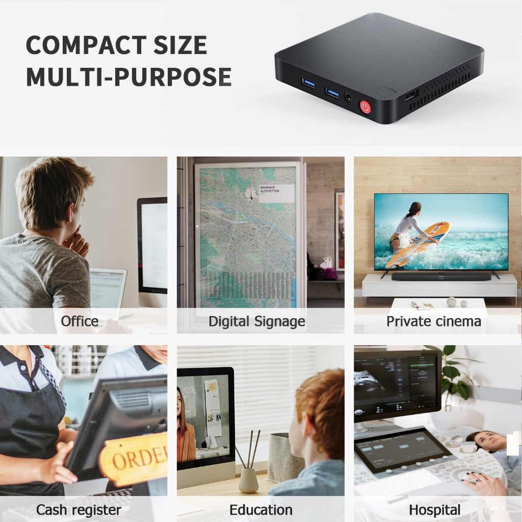 [Official ศูนย์ไทย] Beelink T5 Mini PC, Celeron N4020 Mini Computer ...