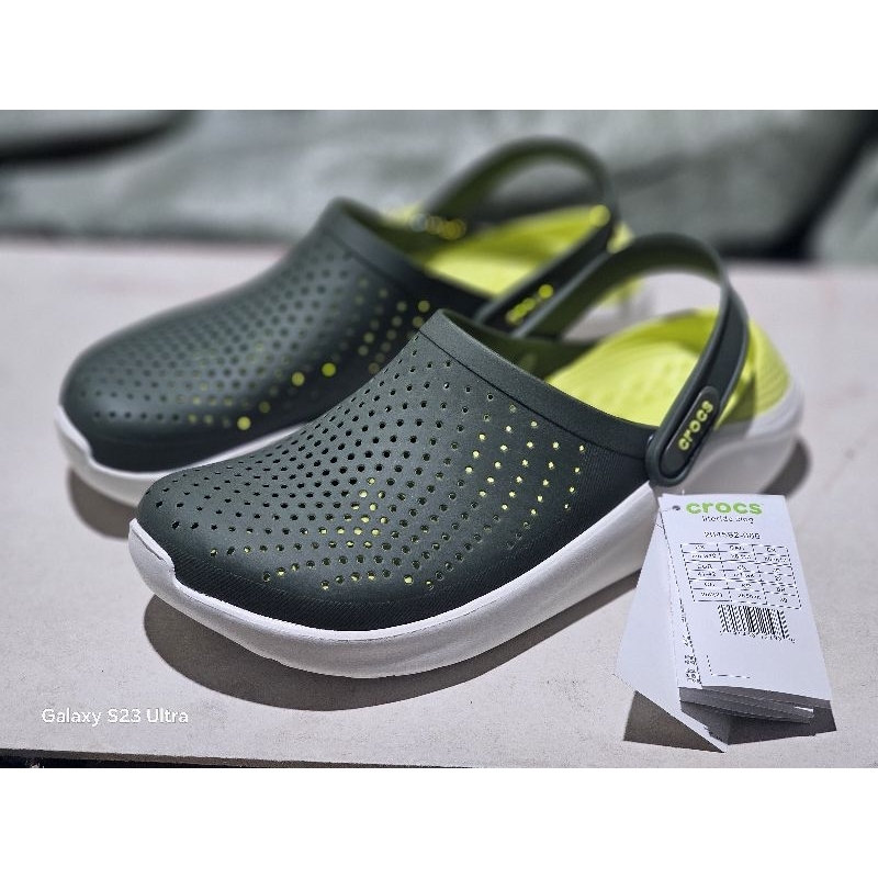 Crocs Lite Ride Clog รองเท้าแตะ แบบลำลอง มาใหม่สุดฮิต ใส่ได้ทุกเพศ มี ...
