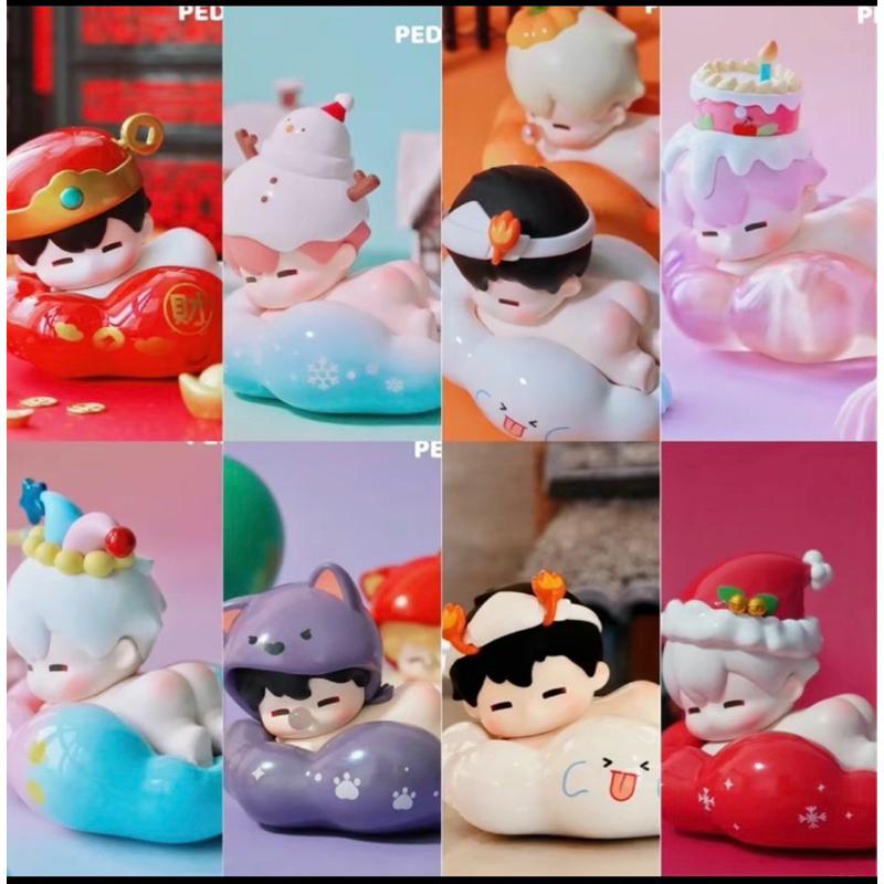 Fire Toys PEDUDU Rich Rich Rich Cloud Puppet Series Blind Box น้องก้อน ...