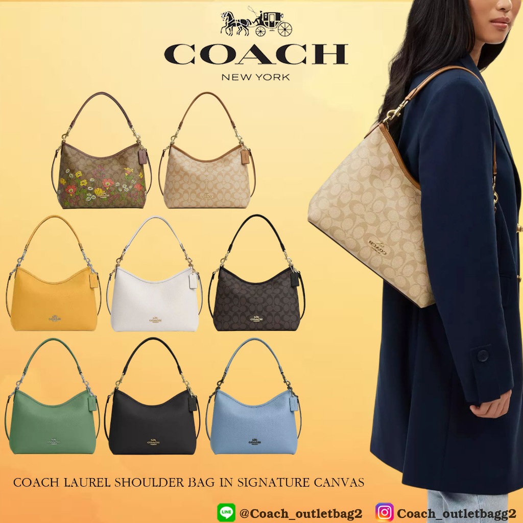 💯Coach laurel Shoulder Bag | Shopee Thailand