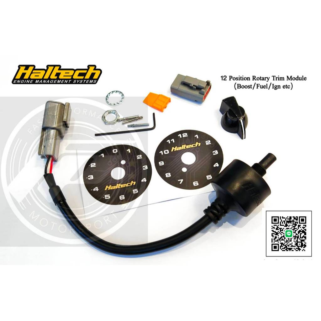 สวิทช์แบบหมุน Haltech 12 Position Switch Rotary Trim Module (Boost/Fuel/Ign etc) HT-010504 ...