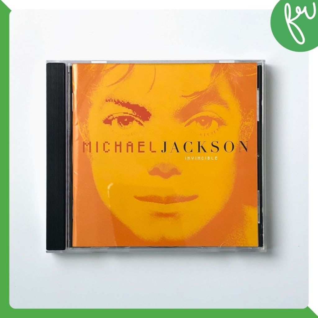 แผ่น CD แท้ เพลงสากล Michael Jackson ชุด Invincible (Orange Cover ...