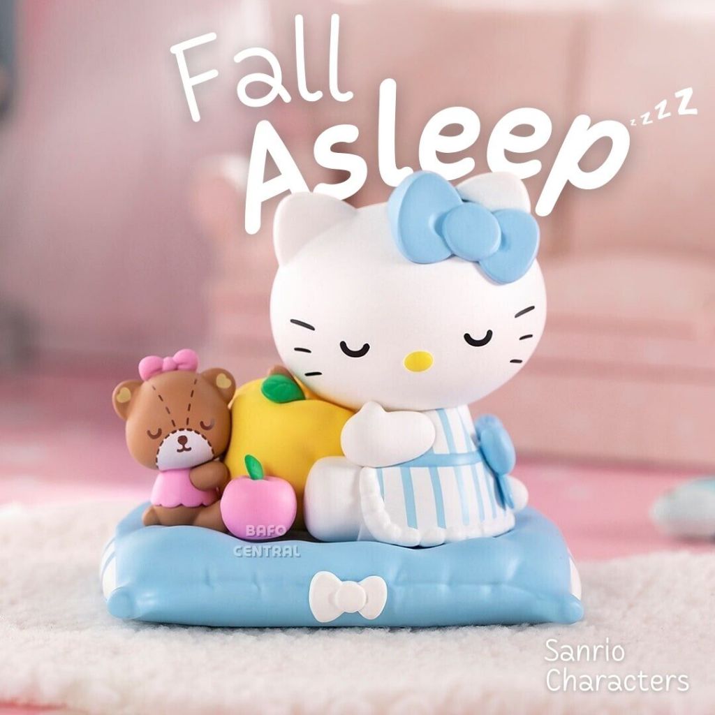 Live 20.00 ** Sanrio Characters Fall Asleep กล่องสุ่ม POP MART | Shopee ...