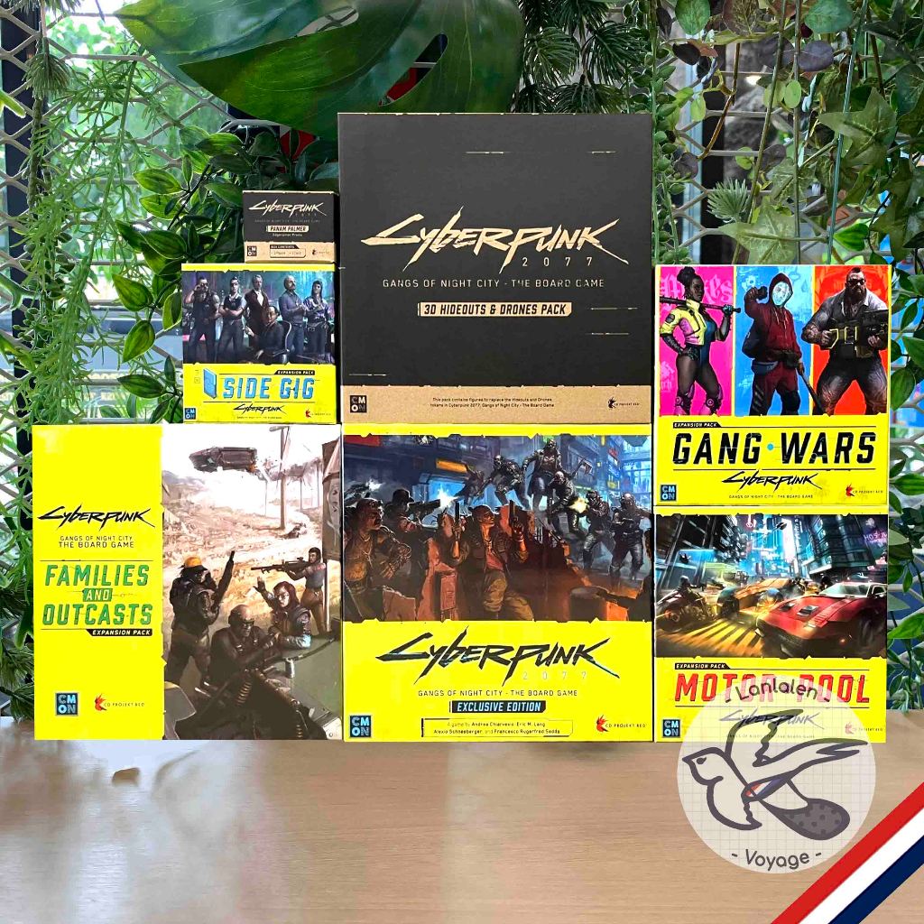 Cyberpunk 2077: Gangs of Night City - Retail Pledge [Boardgame ...