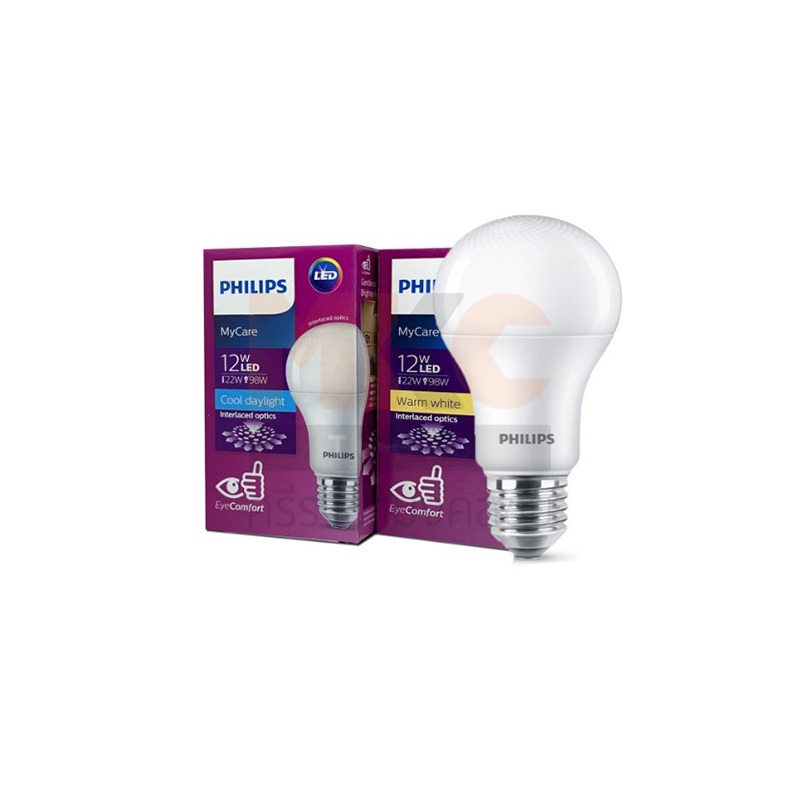 หลอด LED BULB 12W E27 W/W 1360LM PHILIPS | Shopee Thailand