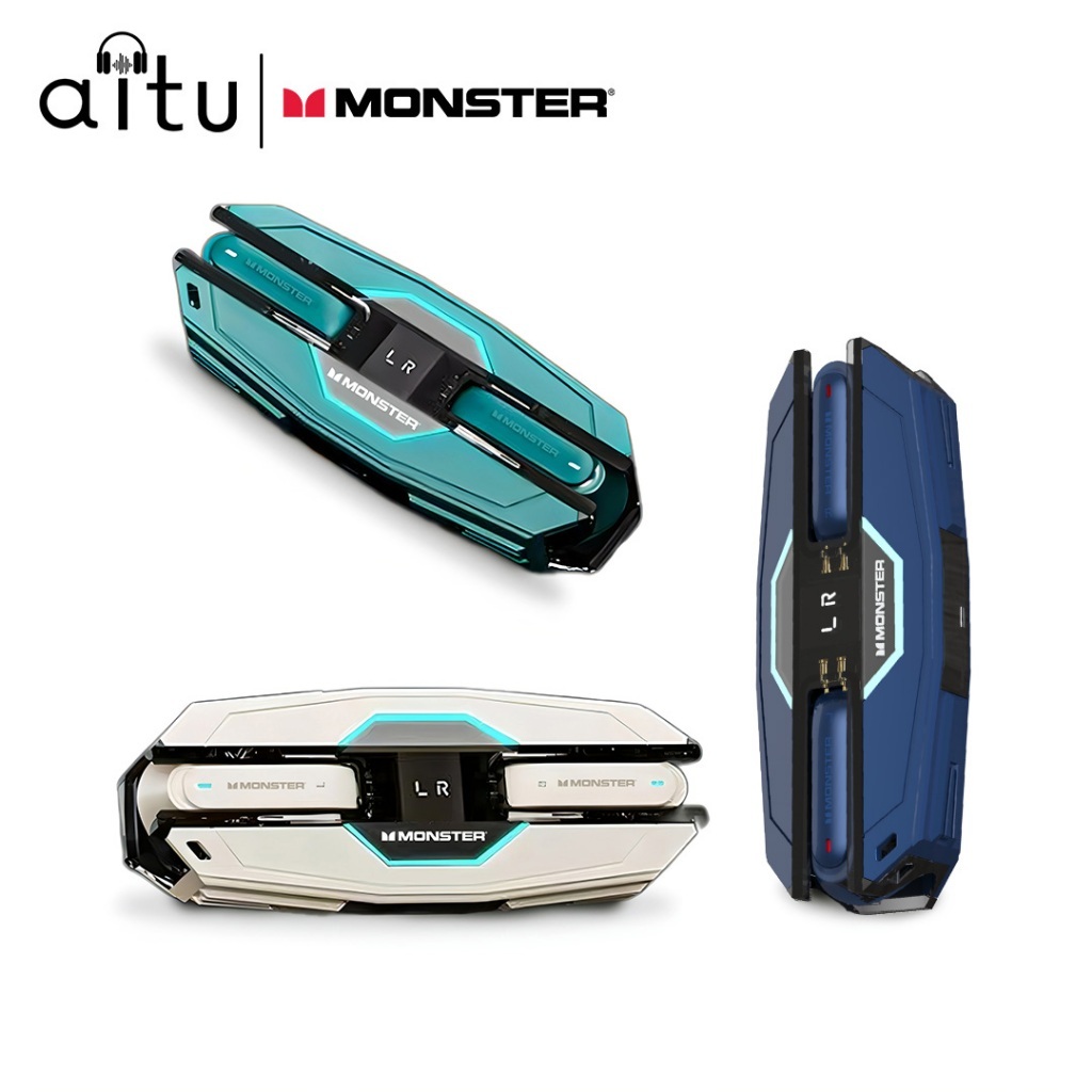 Monster XKT08 PRO หูฟังบลูทูธไร้สาย HiFi ความทนทานสูง เอชดีโทร ตัดเสียง ...