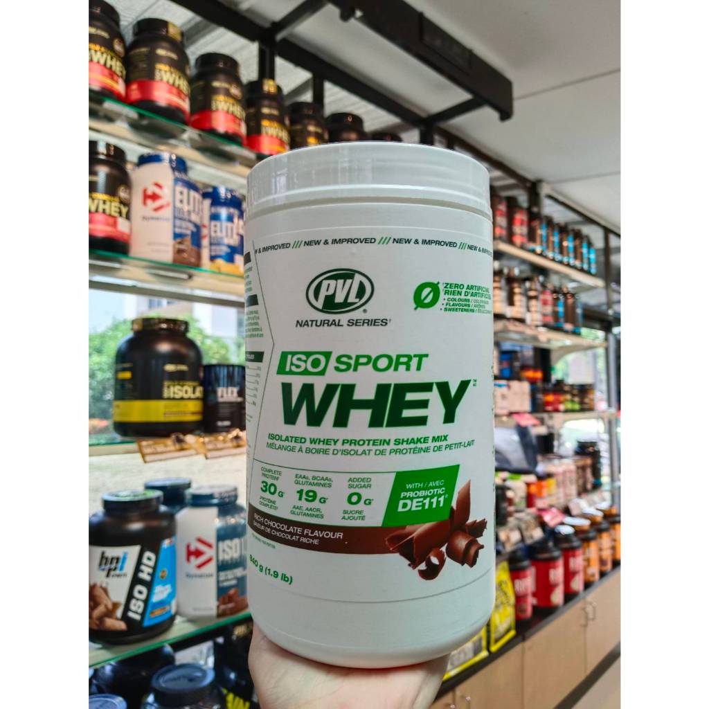 PVL Iso Sport Whey 908 g. พีวีแอล ไอโซเลตเวย์โปรตีน ขนาด2ปอนด์ | Shopee ...