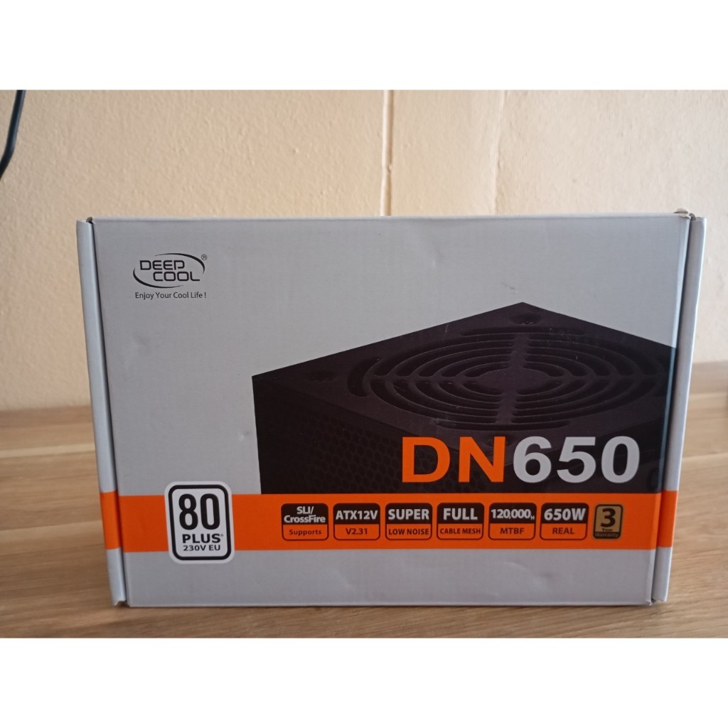POWER SUPPLY (อุปกรณ์จ่ายไฟ) DEEPCOOL DN650 - 650W 80 PLUS | Shopee ...