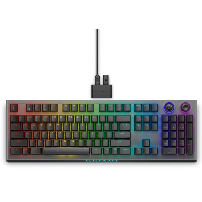 Dell Alienware Gaming Keyboard AW920K Black (Wireless USB+2.4G+BT RGB ...