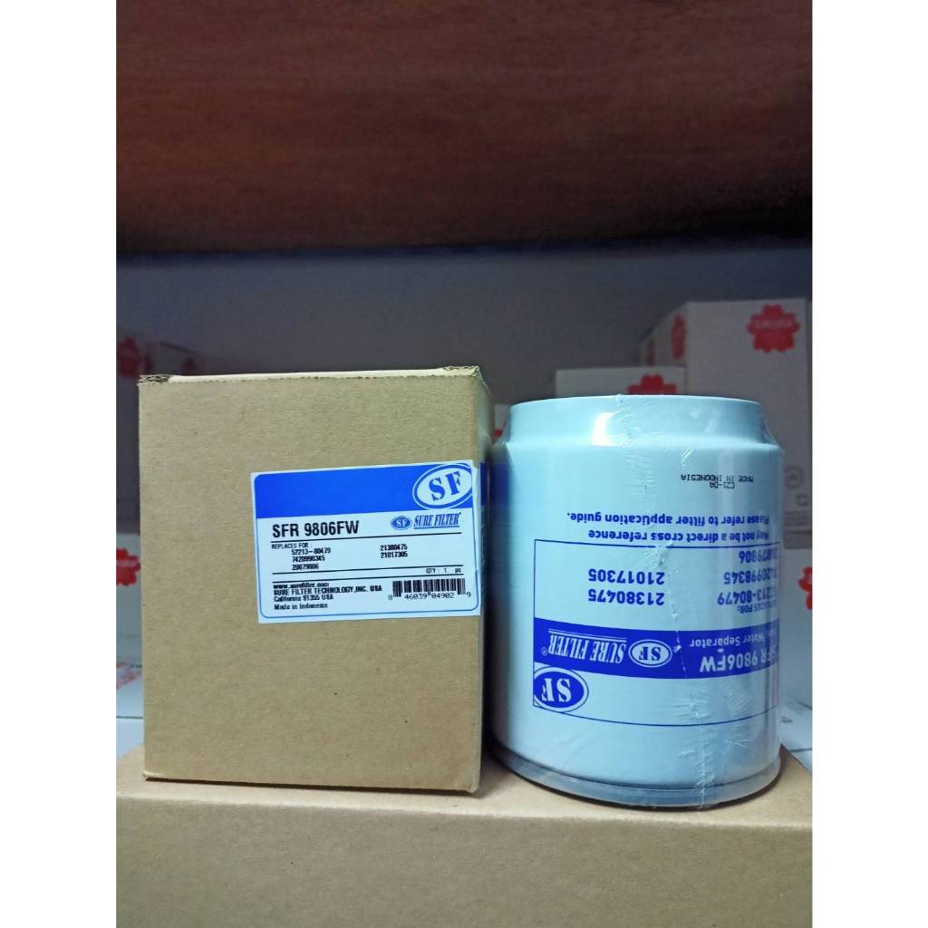 SURE FILTER, SFR-9806FW,กรองดักน้ำ/โซล่า,VOLVO 20879806 21380475 ...